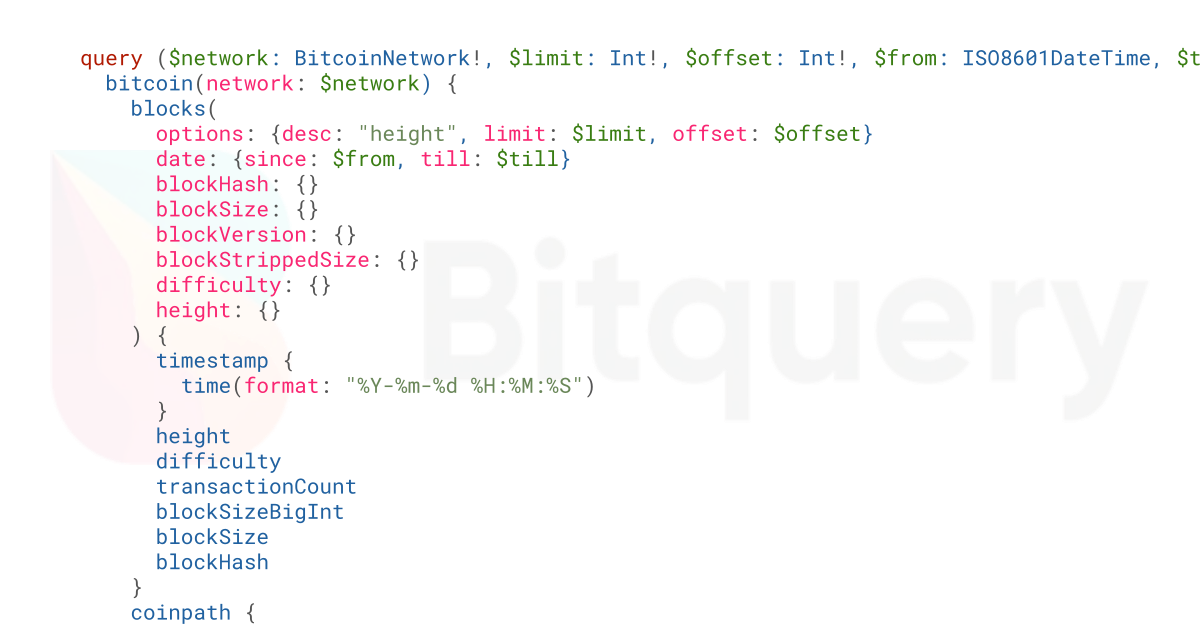 Basic - Blockchain Data API