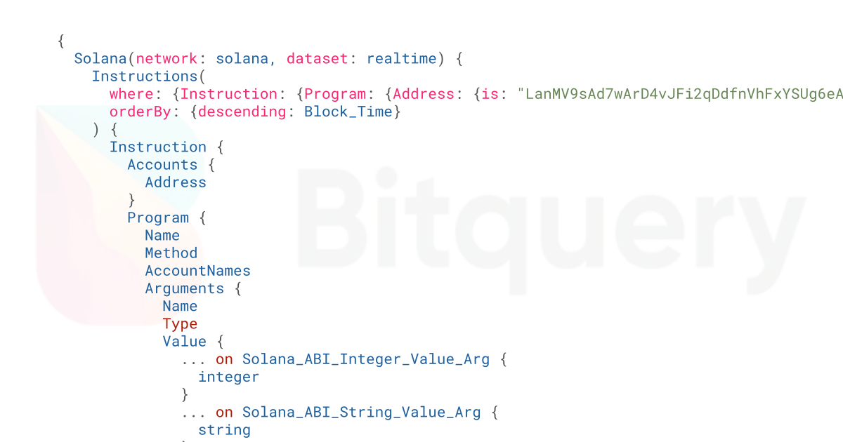 Launchpad latest pool created - Blockchain Data API