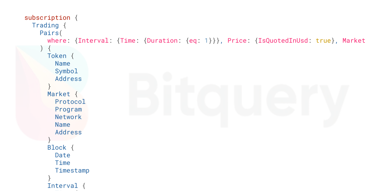 Real Time usd price on solana chain - Blockchain Data API