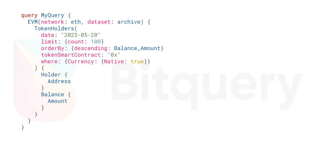 etherNativeTokenHolder - Blockchain Data API etherNativeTokenHolder - Blockchain Data API